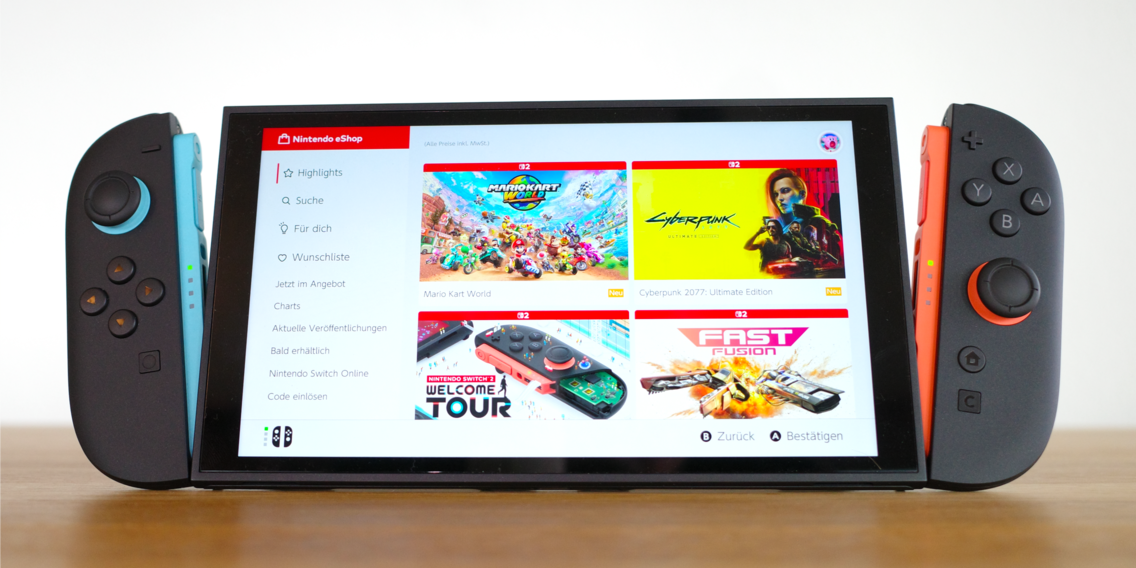 Switch 2 Nintendo eShop is much better than the Switch 1 version - Digitec